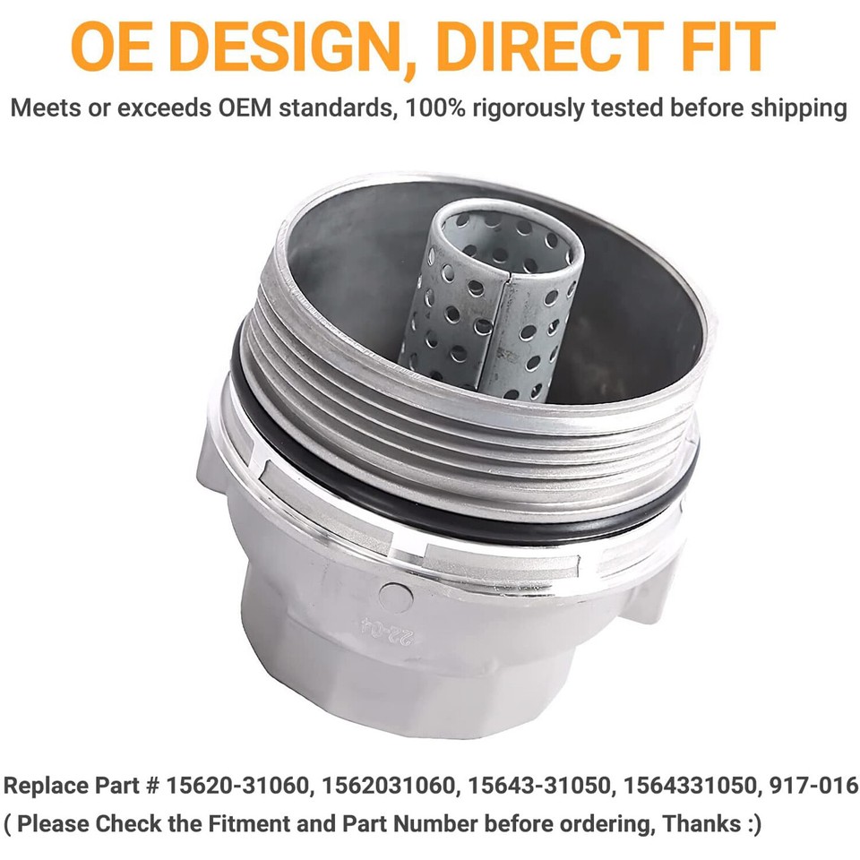Oil FIlter & Cap Housing & Wrench For Toyota 4Runner Camry Lexus ES300h ...