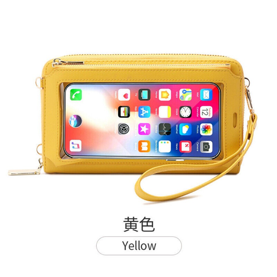 Touch Screen Bag Crossbody Cell Phone Purse Case Shoulder RFID Blocking ...