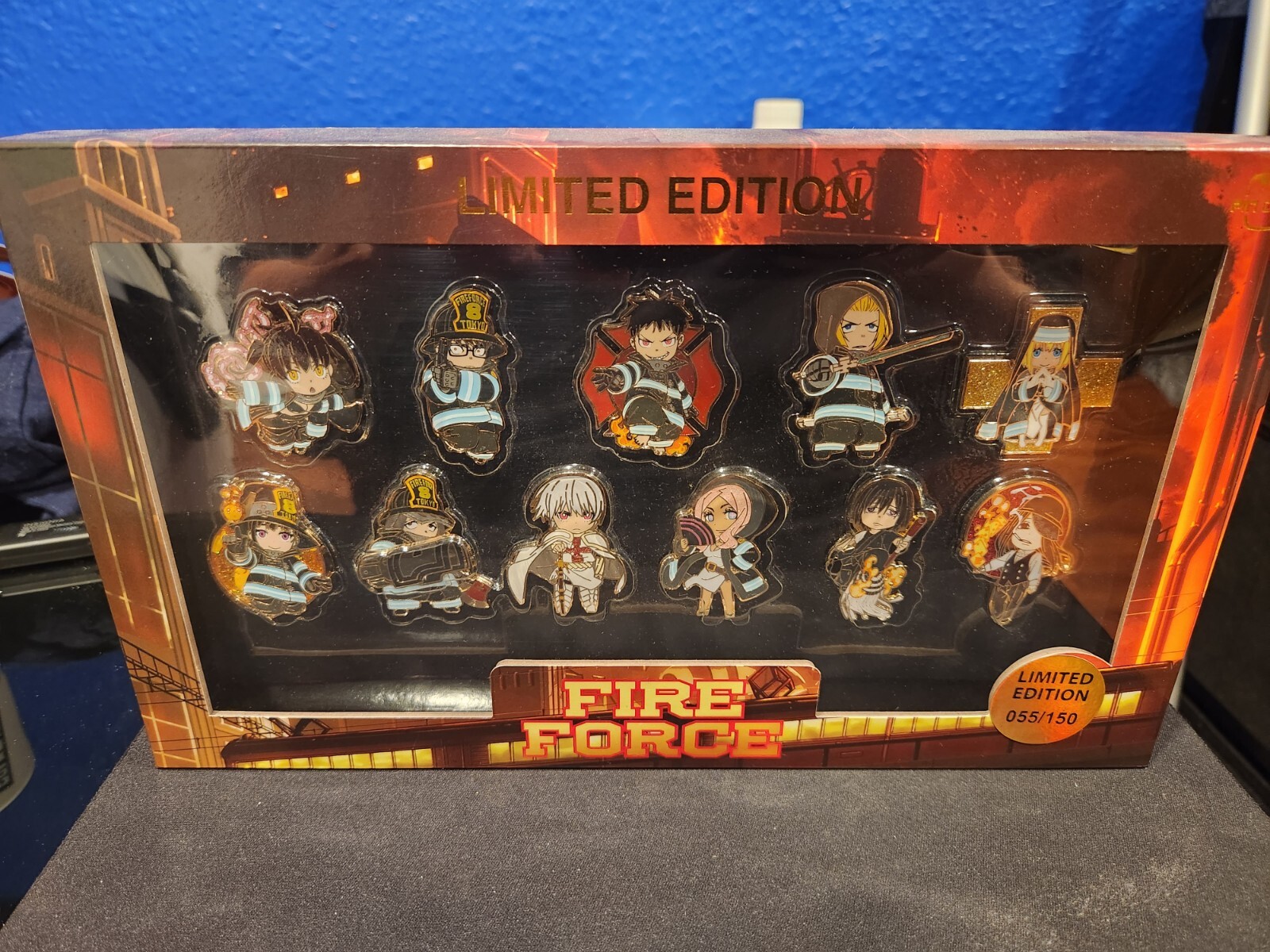 Fire Force Pin Club Set (Glow in the Dark) | eBay