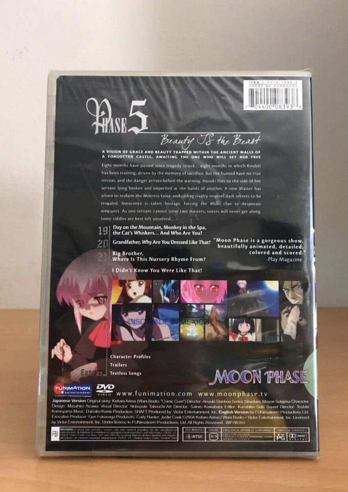 Moon Phase - Vol. 5 (DVD, 2007) * NEW SEALED * 704400083938| eBay