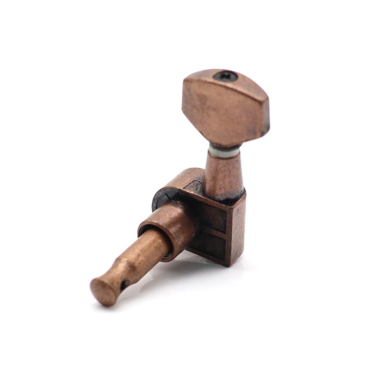 Red Copper 6 Inline Electric Guitar Tuning Pegs Tuners Machine Heads ...