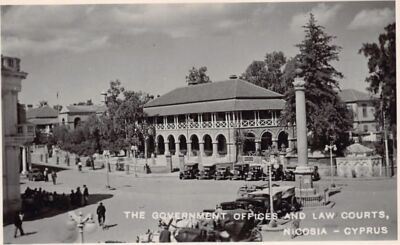 Cyprus - NICOSIA - The Government Offices and Law Courts - REAL PHOTO ...