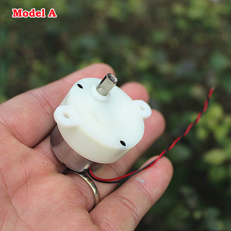 DC 3V 5V 6V Slow Speed Micro 300 Gearbox Gear Motor Speed Reducer ...