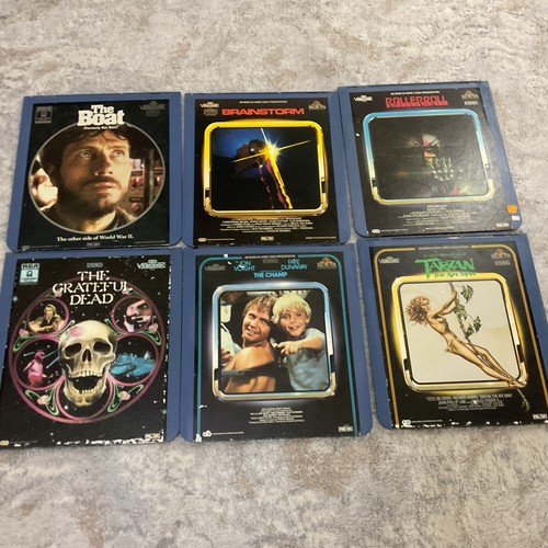 ced videodisc films x 6 job lot | eBay UK
