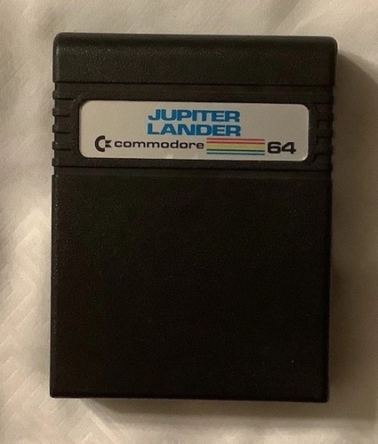 Commodore 64 Jupiter Lander Cartridge. Tested. | eBay