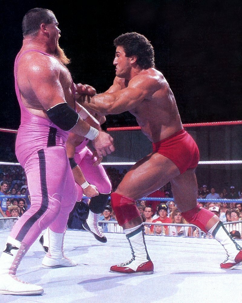 JIM NEIDHART VS PAUL ROMA WRESTLER 8 X 10 WRESTLING PHOTO WWF WCW | eBay