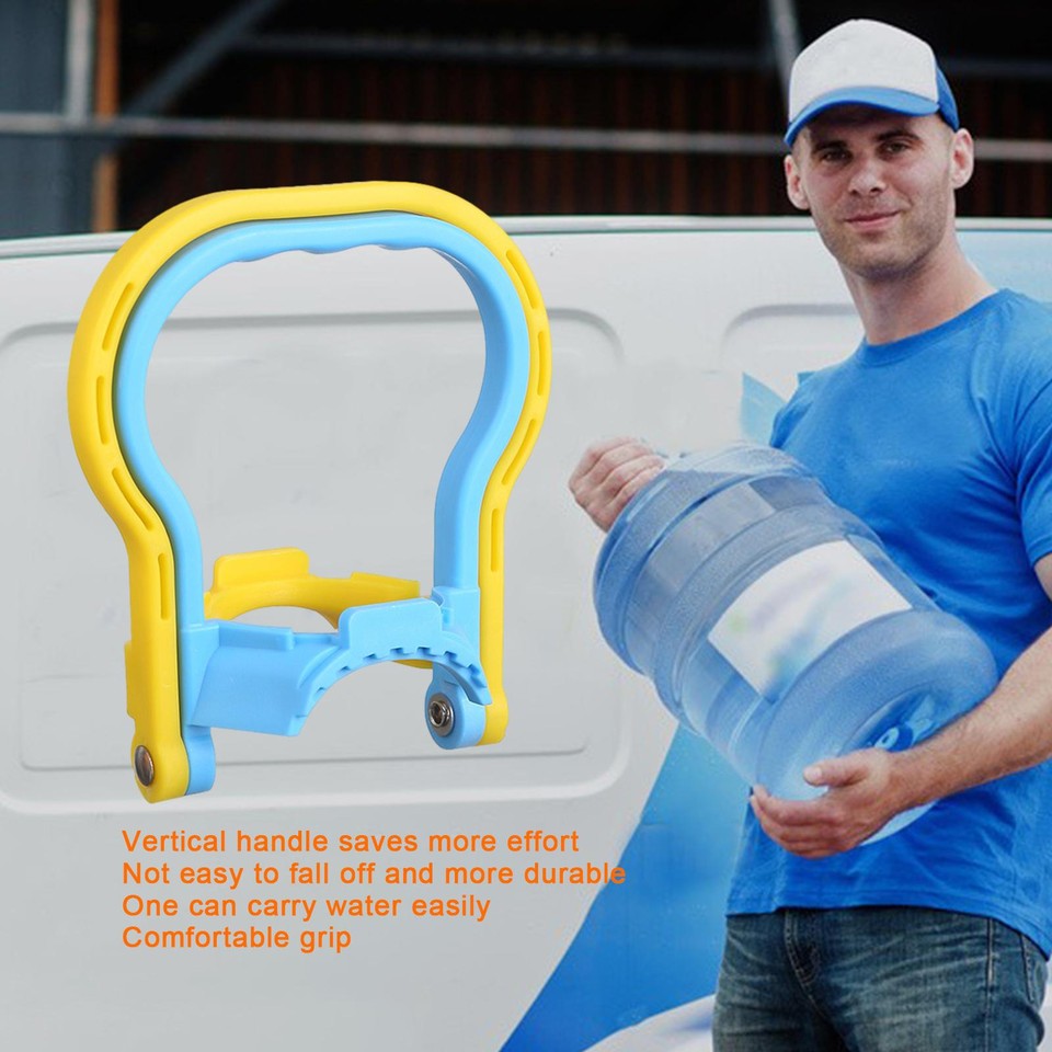 Water Bottle Lifter Gallon Jug Handle Carrier Canteen Anti-Slip Holder ...
