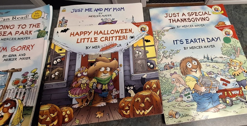 Lot of 8 Little Critter Children's Paperback Books by Mercer Mayer | eBay