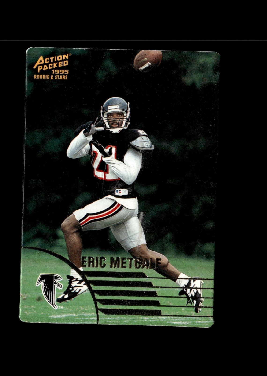 Eric Metcalf 1995 Action Packed Rookies & Stars Football #69 Atlanta ...