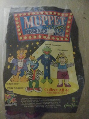 1998 Blockbuster Play Pak Muppet Stars Dressed For Opening Night Miss ...