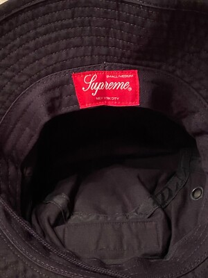 Supreme Military Boonie BLACK FW21 - SIZE S/M - NEW Supreme Military Boonie BLACK FW21 - SIZE S/M - NEW