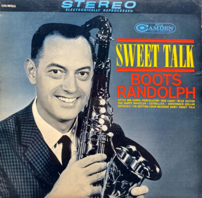 Boots Randolph - Sweet Talk - RCA Camden - CAS-865(e) - LP, Album, Roc ...