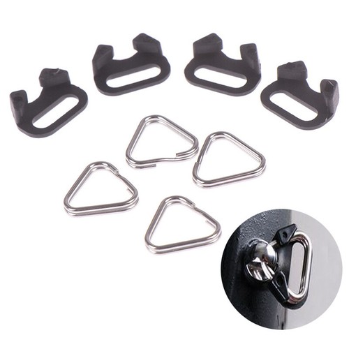 4 Set Camera Strap Triangle Split Rings For Nikon/Canon/Sony SLR DSLR ...