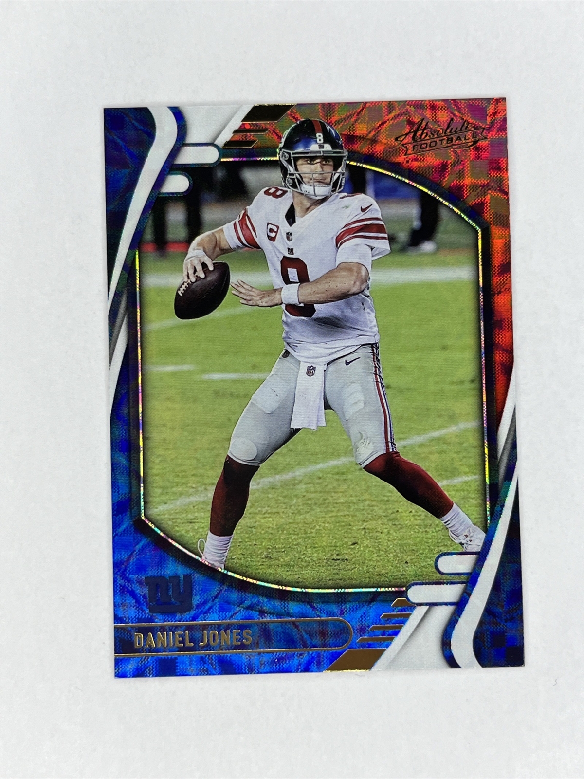 2021 Panini Absolute Red White & Blue Kaleidoscope Daniel Jones #22 | eBay