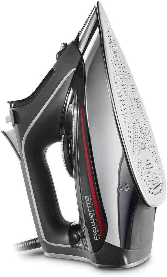 Rowenta DW8270 Pro Master 1750 Watt X-CEL Steam Iron-400 Hole HD Sole ...