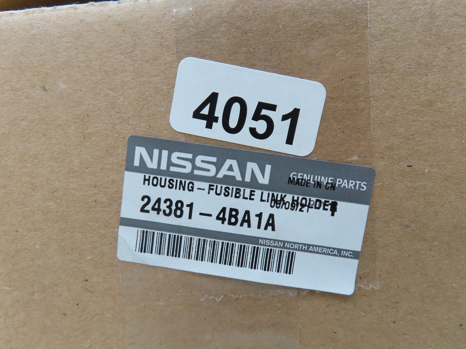 2014-2022 NISSAN ROGUE-SPORT HOUSING FUSIBLE LINK HOLDER OEM 24381 ...