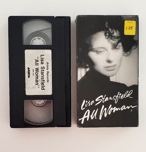 ALL WOMAN ~ Lisa Stansfield VHS ARISTA Promo 1992 Weird Nineties POP ...