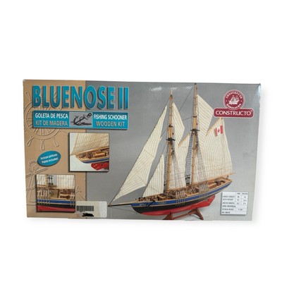 Bluenose II Fishing Schooner Wooden Model Boat Ship Kit - Scale 1:35 | eBay