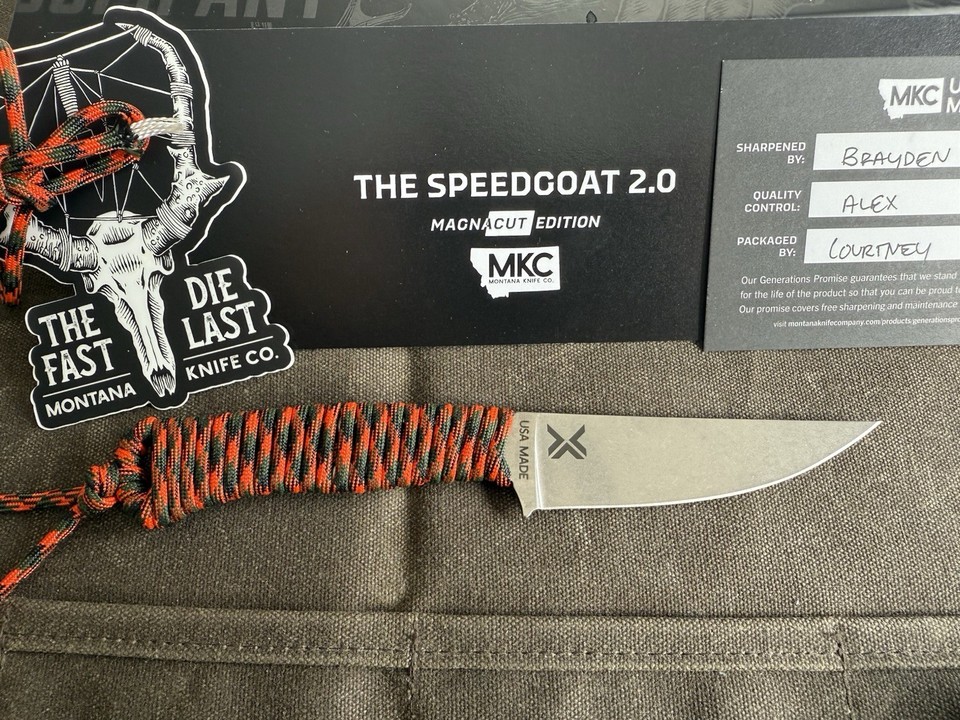 🔥MONTANA KNIFE COMPANY MKC🔥SPEEDGOAT 2.0 Magnacut -TAC-Limited Edition ...