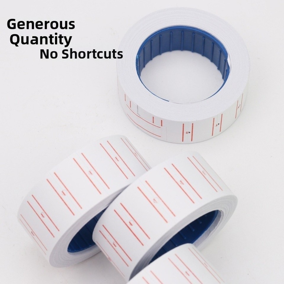 For supermarket Single Row Price Tag Label Paper MX5500 Compatible 30 ...