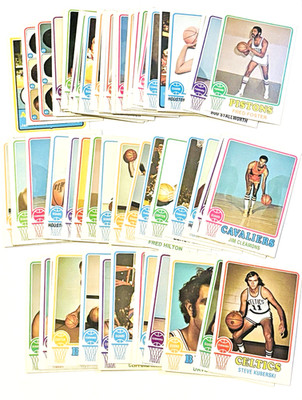 1973 Topps Basketball 62 Cards Lot | eBay