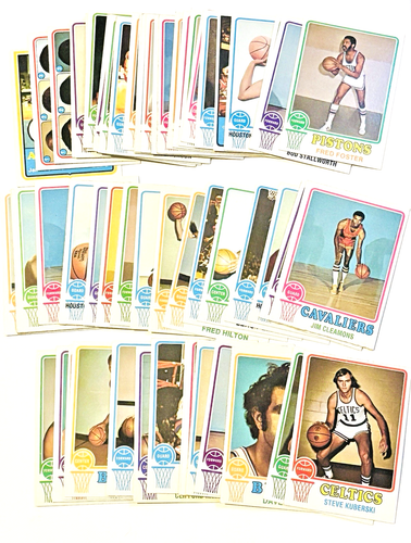 1973 Topps Basketball 62 Cards Lot | eBay