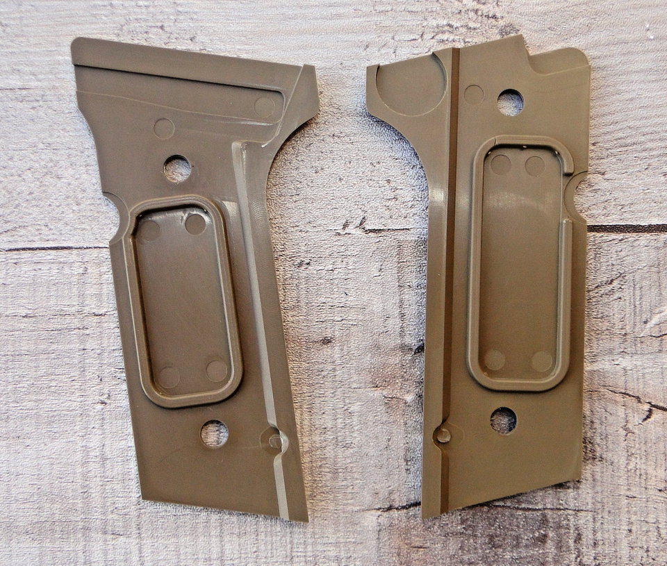 Beretta® M9A3 Vertec Thin Plastic Grip Set OEM FDE (Vertec Style ...