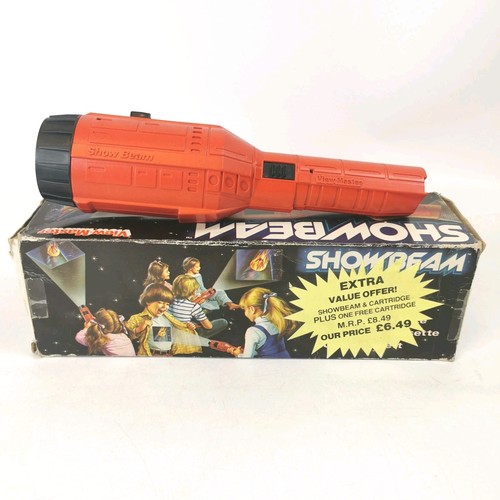 Vintage View-Master Show Beam RED Boxed No Cartridges Working Projector ...