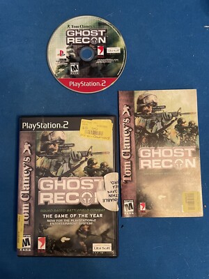 Tom Clancy's Ghost Recon (Sony PlayStation 2, 2002) 8888320357| eBay