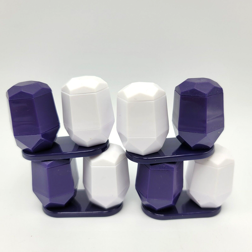 Delta Airlines Salt Pepper Shakers Alessi Hexagon Blue White Mini Set 4 ...