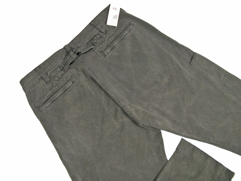 NEW DEADSTOCK $425 Ralph Lauren Double RL RRL Pants! 36 32 Buckle Back ...