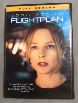 Flightplan (DVD, 2006, Full Screen) Jodie Foster ( Heart Stopping Thriller) | eBay