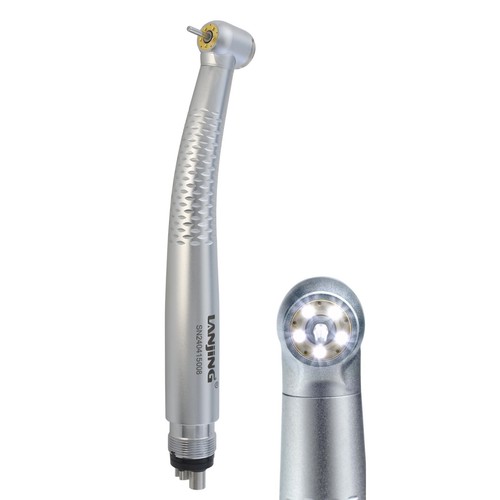 LANJING Dental LED Handpiece 4 Hole Air Turbine Self Power E-Generator ...