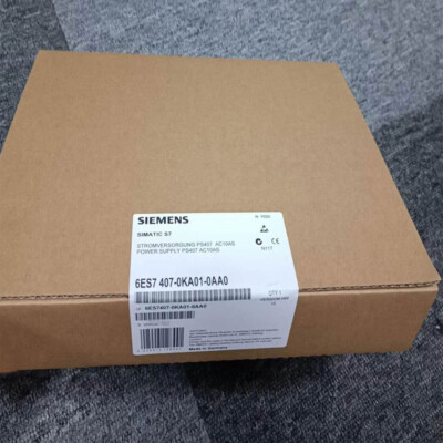 6ES7 407-0KA01-0AA0 NEW SIEMENS 6ES7407-0KA01-0AA0 S7-400 Power supply ...