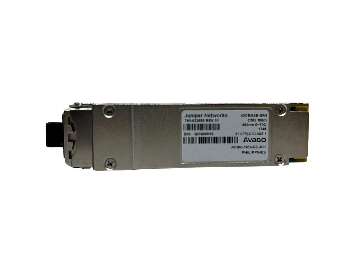 Juniper Networks 740-032986 40GBASE Multi-Mode Fiber Transceiver for ...