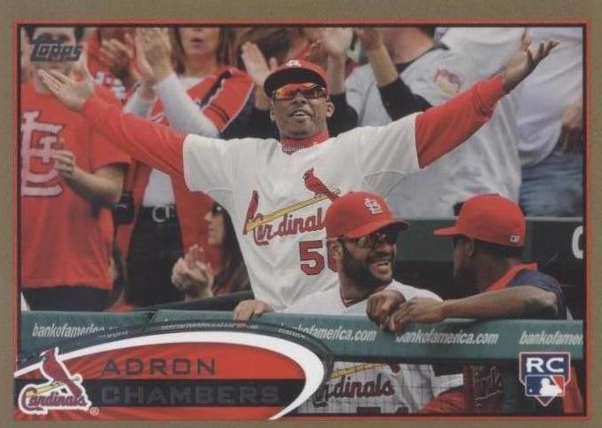 2012 Topps - Adron Chambers #90 Gold /2012 (RC) for sale online | eBay