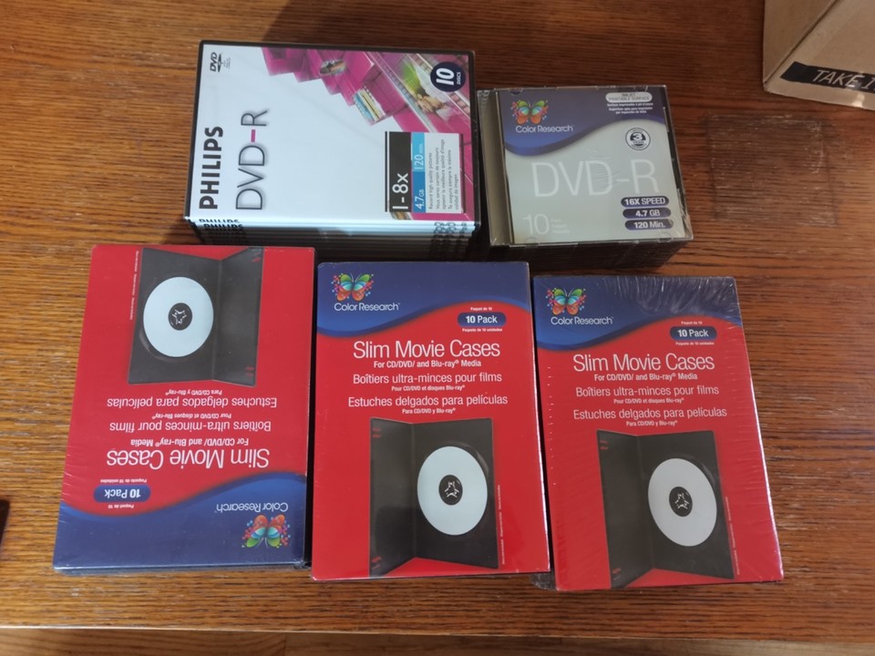 Various DVD/CD Movie cases 10 Pack | eBay
