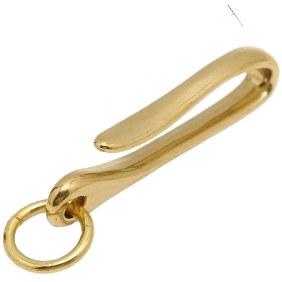 Coin Purse Clasp Brass Keychain Hook Pure Copper And Brass Polished ...