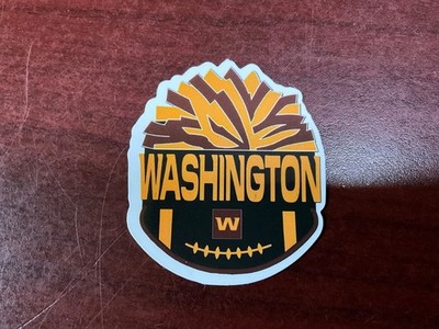 Motorcycle Sticker for Helmets or toolbox #7,739 NFL Washington ...