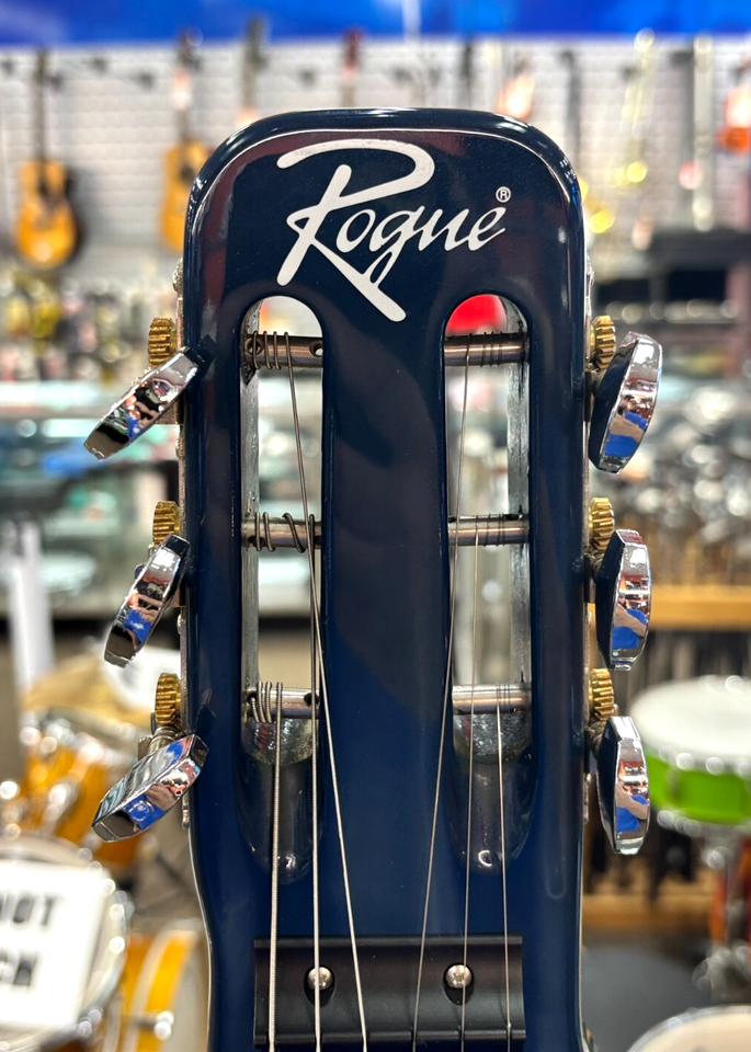 Rogue RLS-1MBL Lap Steel Guitar with Gig Bag Metallic Blue | eBay