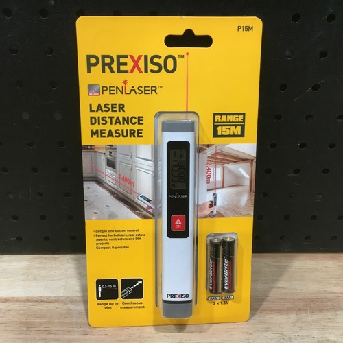 PREXISO LASER DISTANCE MEASURE PI5M 15M DISTANCE 0095164 - NEW | eBay ...