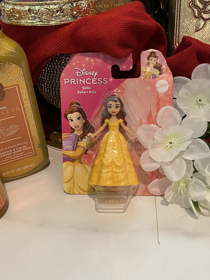 17 Piece COMPLETE SET Bath &Body Works DISNEY PRINCESS BELLE w/ Extras ...
