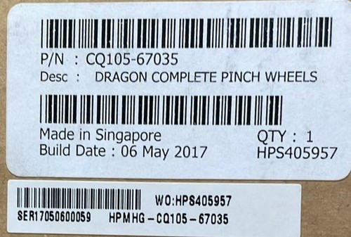 Hp - Dragon Complete Pinch Wheels -- Cq105-67035 | eBay