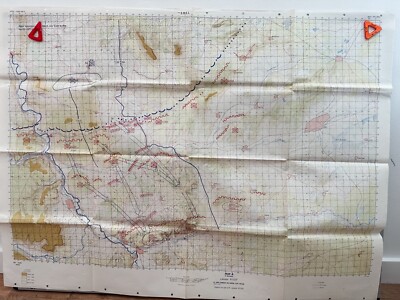 US Army General Staff College Training Map Lesson R1107 Map A | eBay