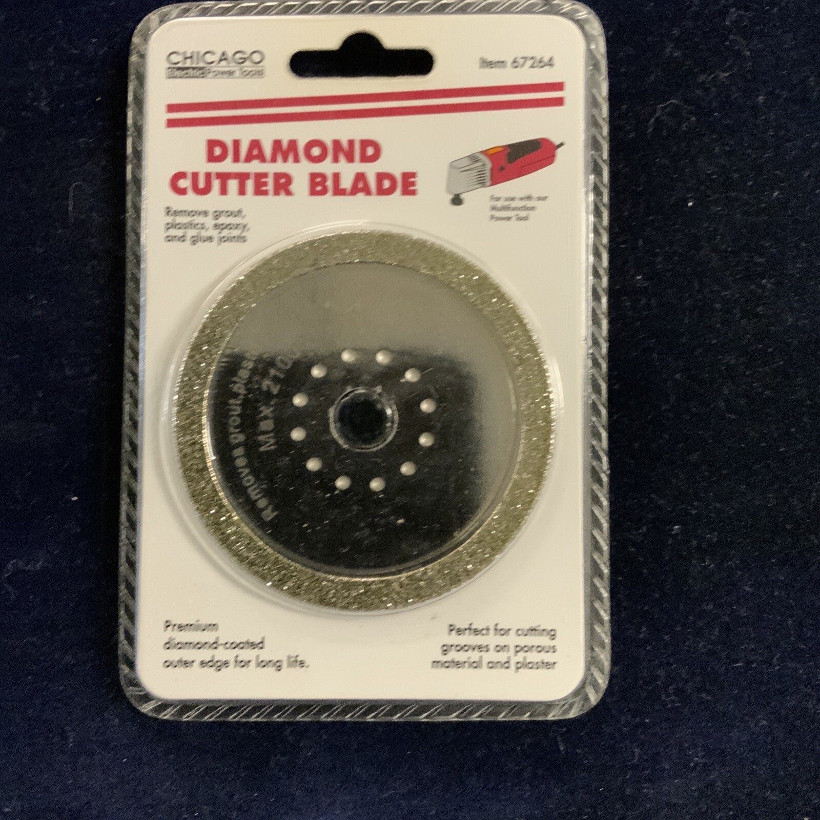 Diamond+Cutter+Blade+Chicago+Electric+Power+Tools+Item+67264 for sale ...