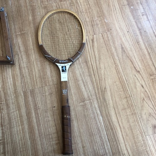 Wilson Chris Evert Autograph Wooden Tennis Racquet 4 1/4" Light Made In ...