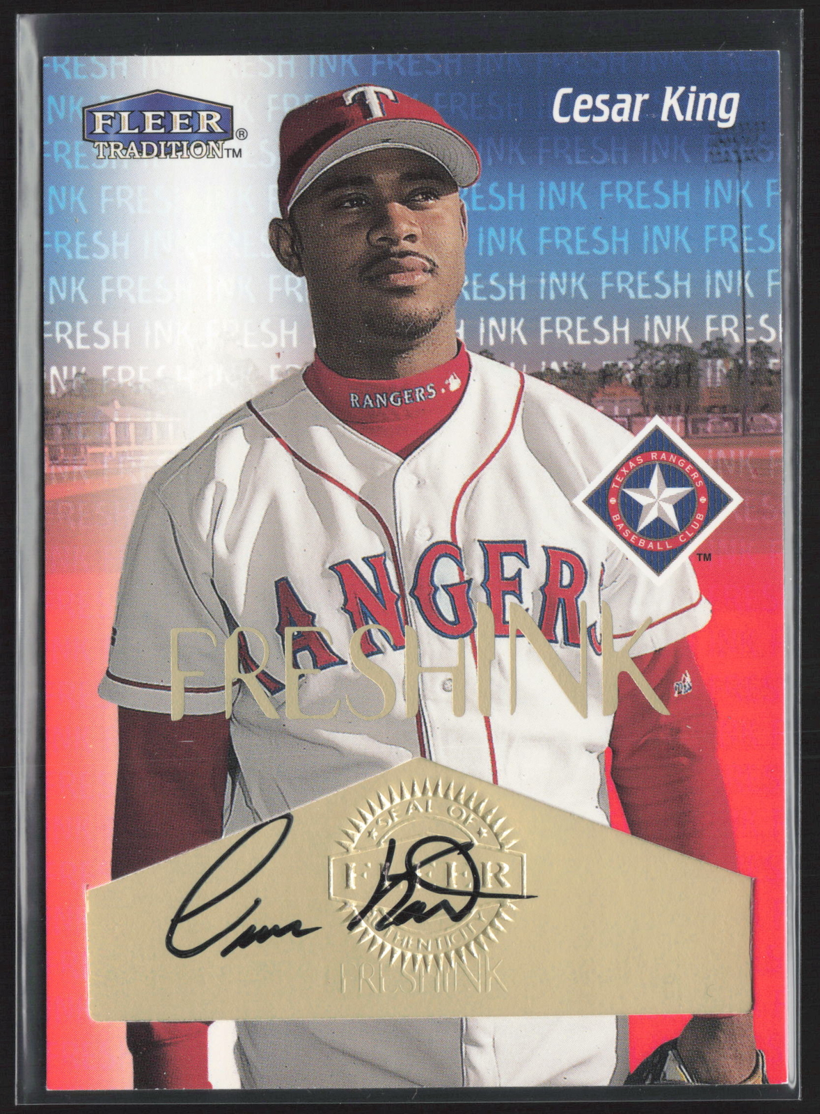 2000 Fleer Tradition Cesar King Fresh Ink Auto #NNO | eBay