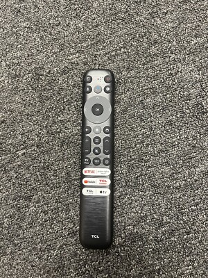 TCL Smart Tv Voice Remote RC813 FMB3 NFL Mic Built In Netflix Apple TV ...