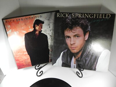 Rick Springfield 2 Albums Living In Oz 1983 Vinyl LP AFL1-4660 & TAO ...
