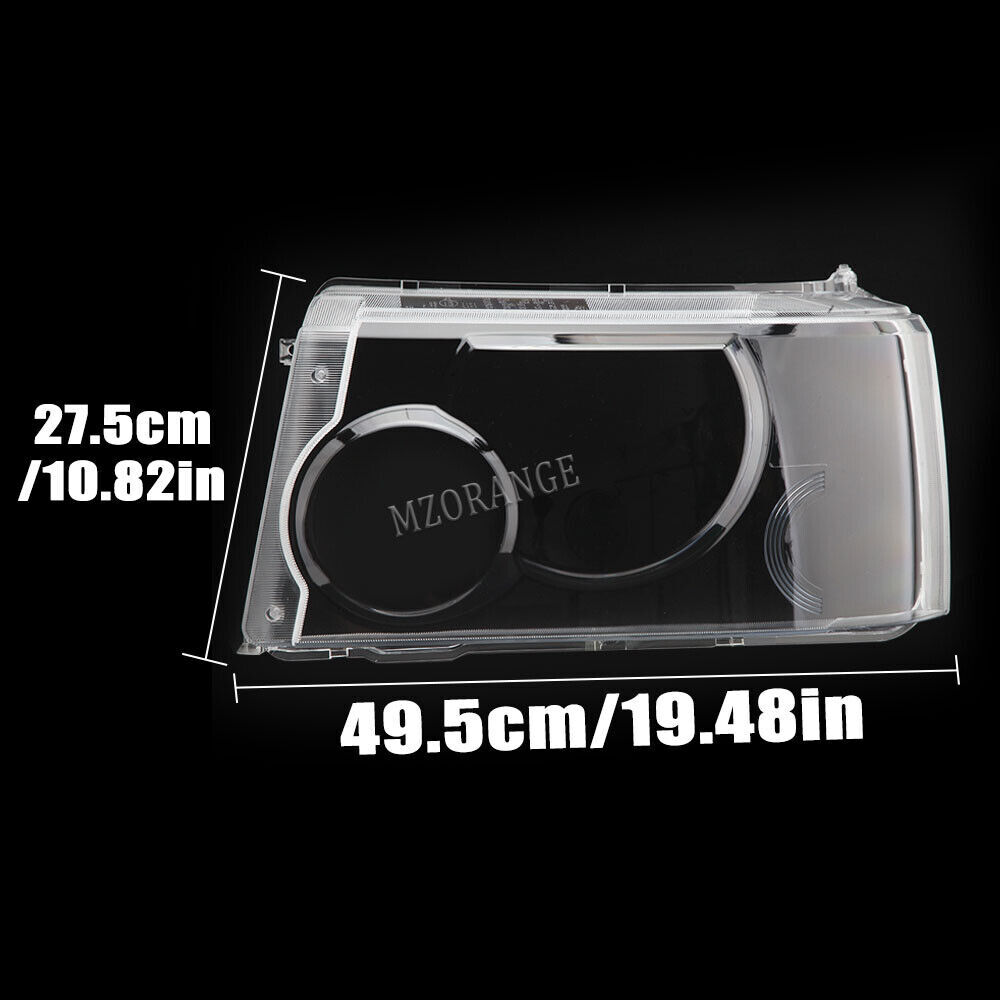 For 2006-2009 Land Rover Range Rover Sport Pair Headlight Lens Cover | eBay